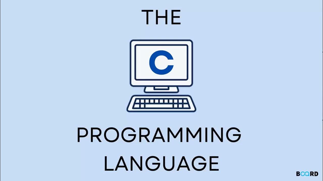 Introduction To C Programming Youtube
