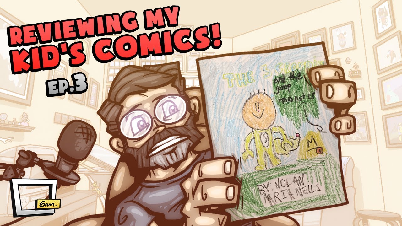 Reviewing my 9-Year-Old's Comics: The Sc(r)orpion and the Goop Monster ...