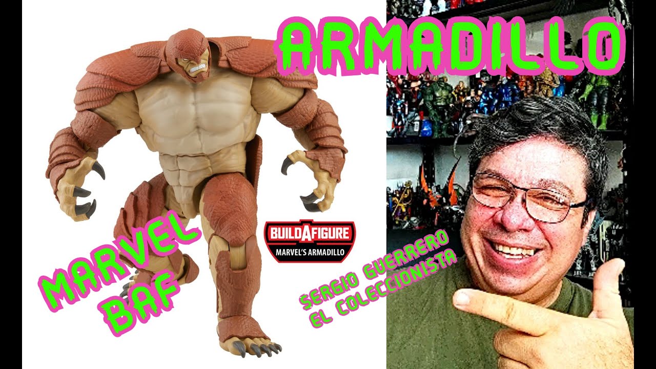 Armadillo Marvel Legends Build A Figure BAF sergio guerrero el ...