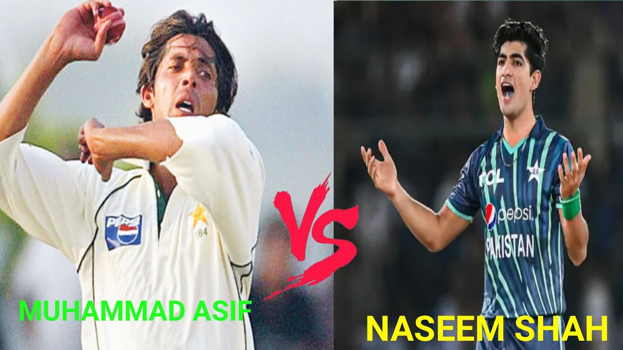 Muhammad Asif Vs Naseem Shah / Who Is Best Bowler - YouTube