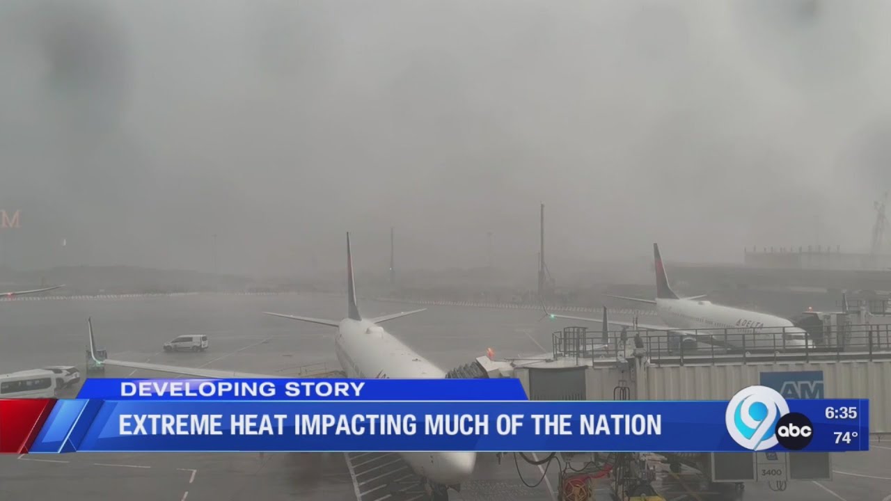 Extreme heat impacting much of the nation - YouTube
