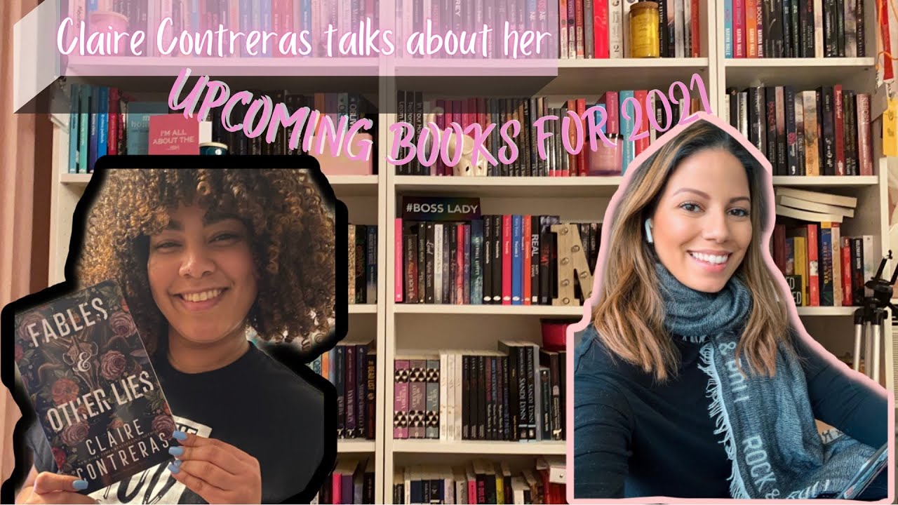Claire Contreras talks about upcoming books - YouTube