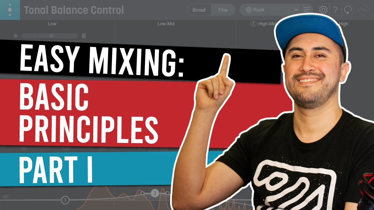 Easy Mixing Part 1 - Basic Principles (Tonal Balance Control) - YouTube