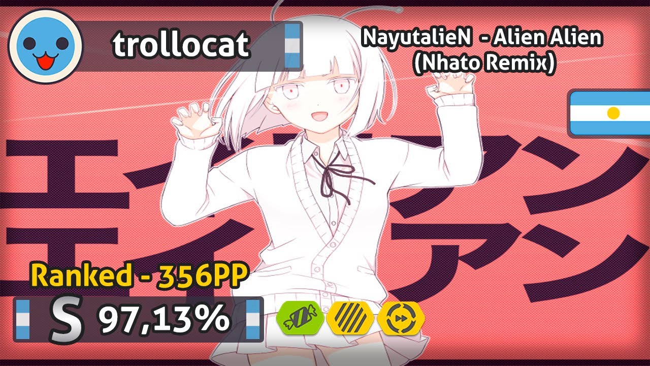 NayutalieN - Alien Alien (Nhato Remix) [Alien]+EZHDDT | 356PP | Played ...