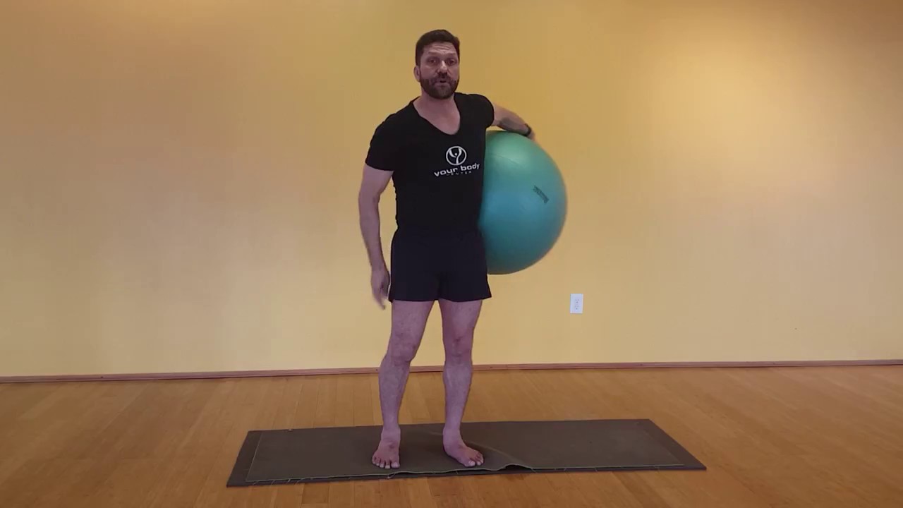 Mat Pilates with a Ball - YouTube