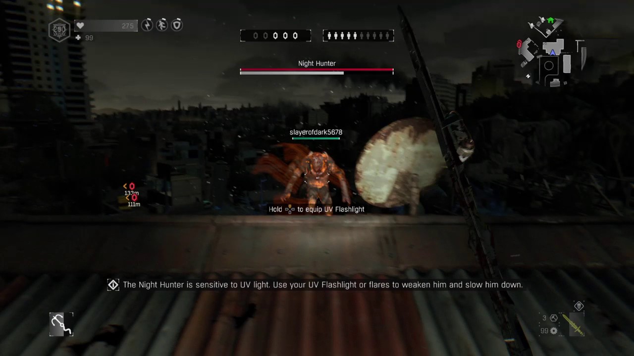 Amazing drop kick in Dying Light PvP - YouTube