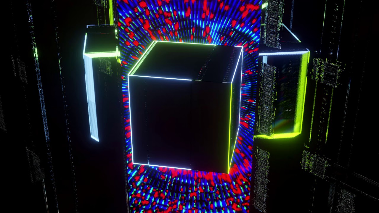 Rave Cube: A Music Motion Graphic - YouTube