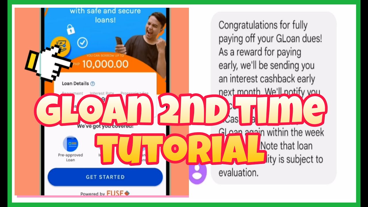 GLOAN ganito gawin para maka re-loan sa gcash / step by step tutorial ...
