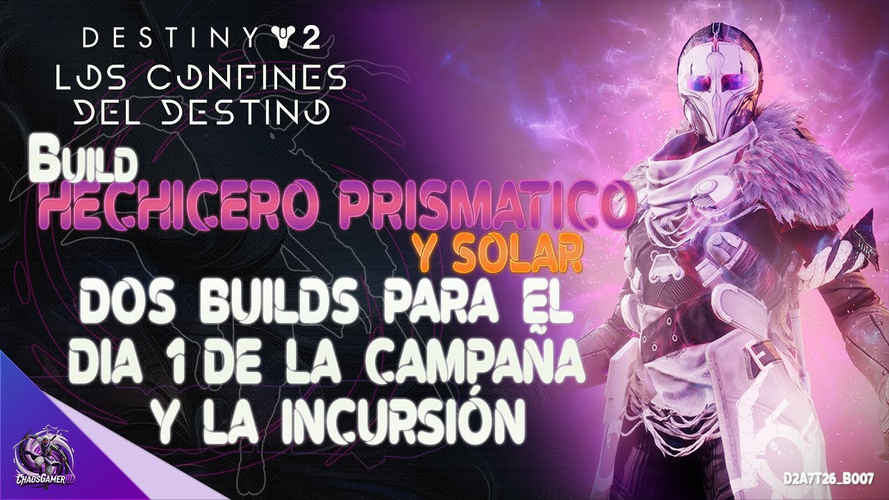Dos BUILDS para HECHICERO para el DIA 1 de la CAMPAÑA y la INCURSION ...