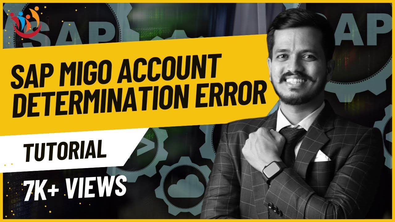 SAP MIGO Account determination Error - YouTube