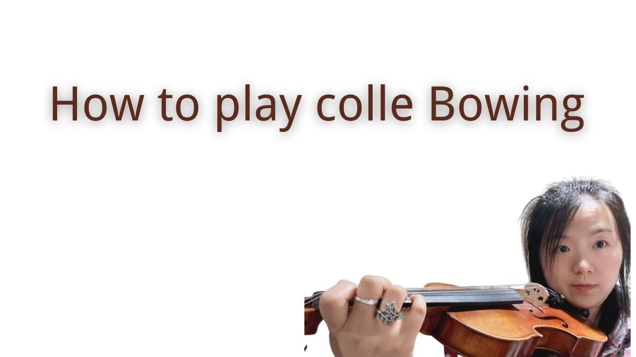 How to play Colle bowing?如何拉柯莱弓法？ - YouTube