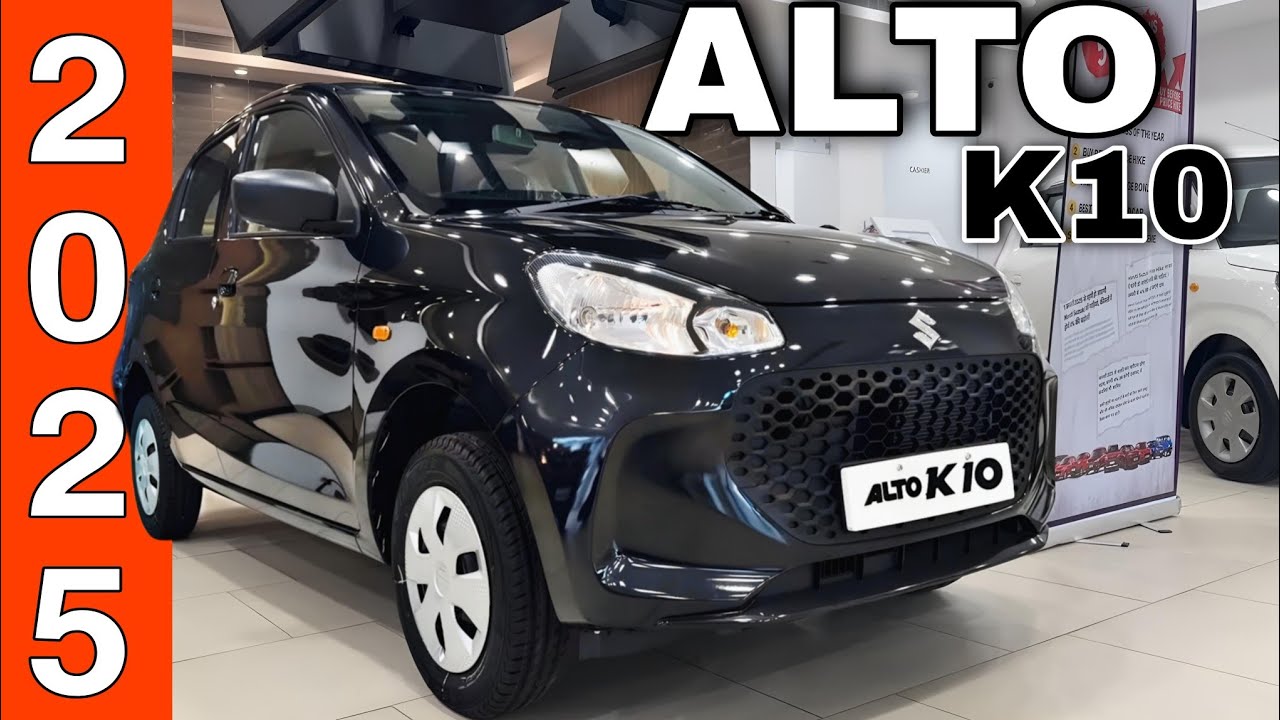 Maruti Suzuki Alto k10 black new model 2025 - low budget car in India alto k10 New Model Alto ...
