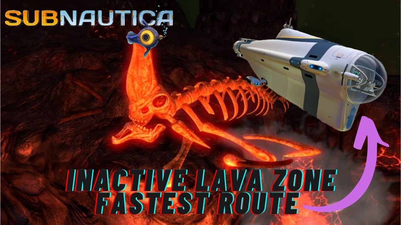 Fastest way to Inactive lava Zone|Subnautica Guide 2022 - YouTube