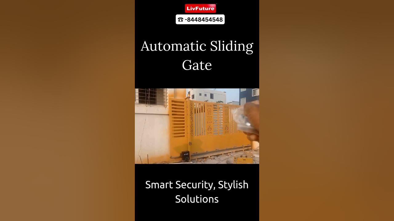 Automatic Sliding Gate - YouTube
