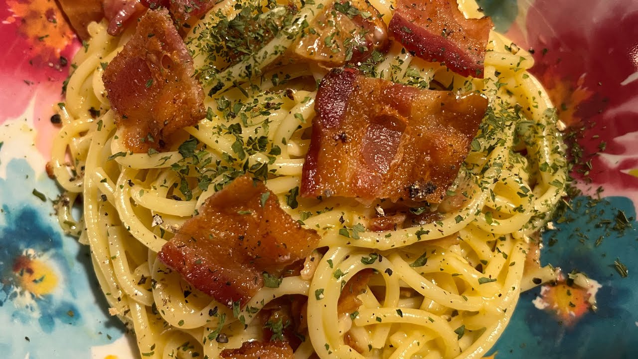 Tommy and Tommy make spaghetti CARBONARA - YouTube