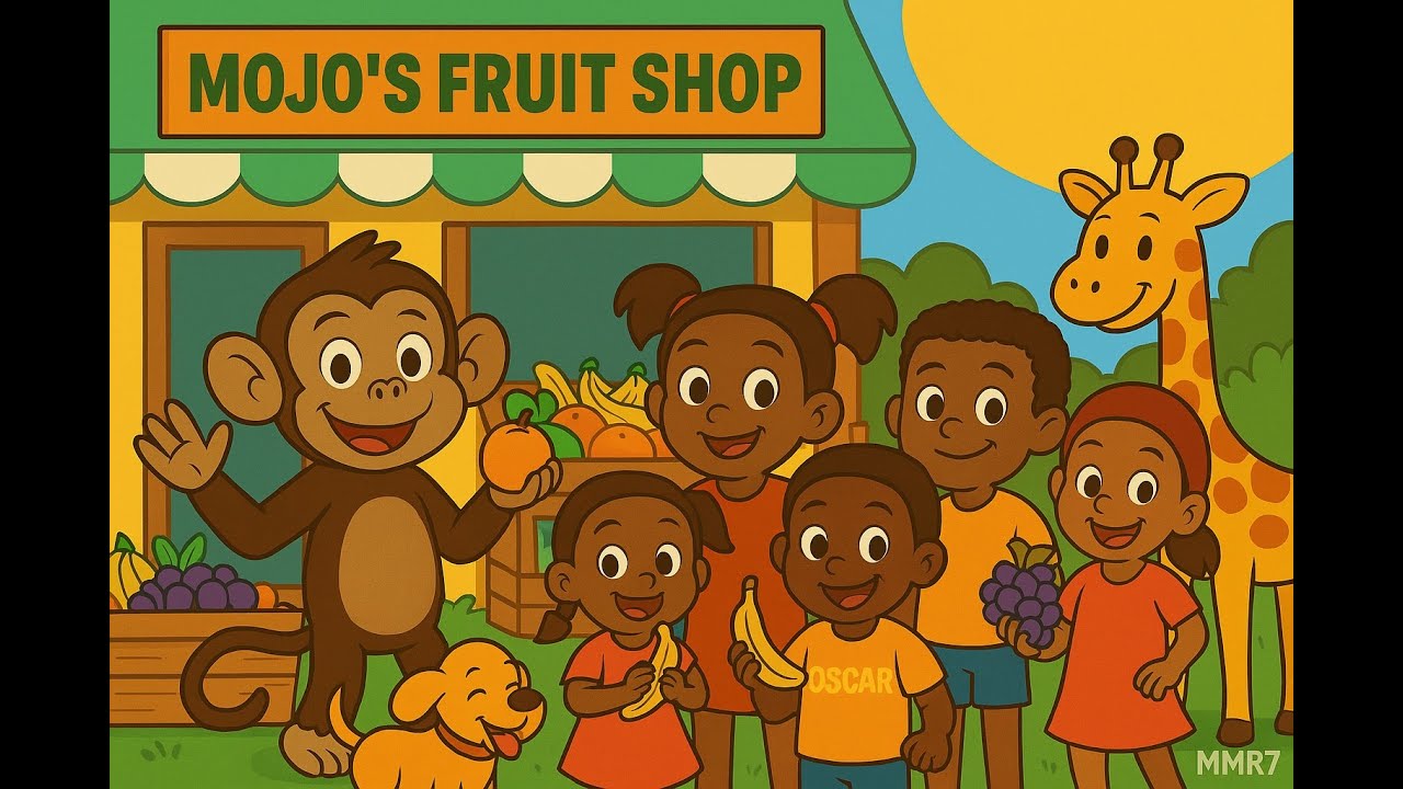 Mojo’s Fruit Shop Adventure! 🍌🍍 Learn Fruits with Oscar & Friends | Fun ...