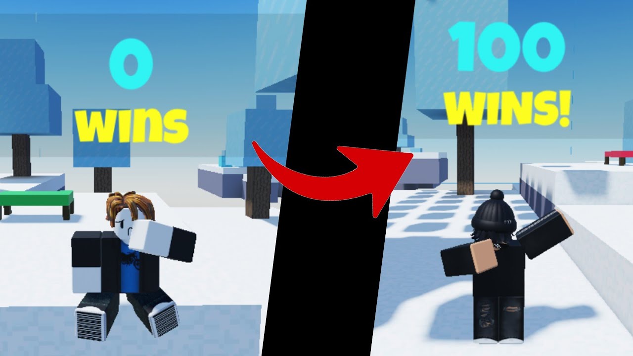 0 To 100 Wins Roblox Bedwars Youtube