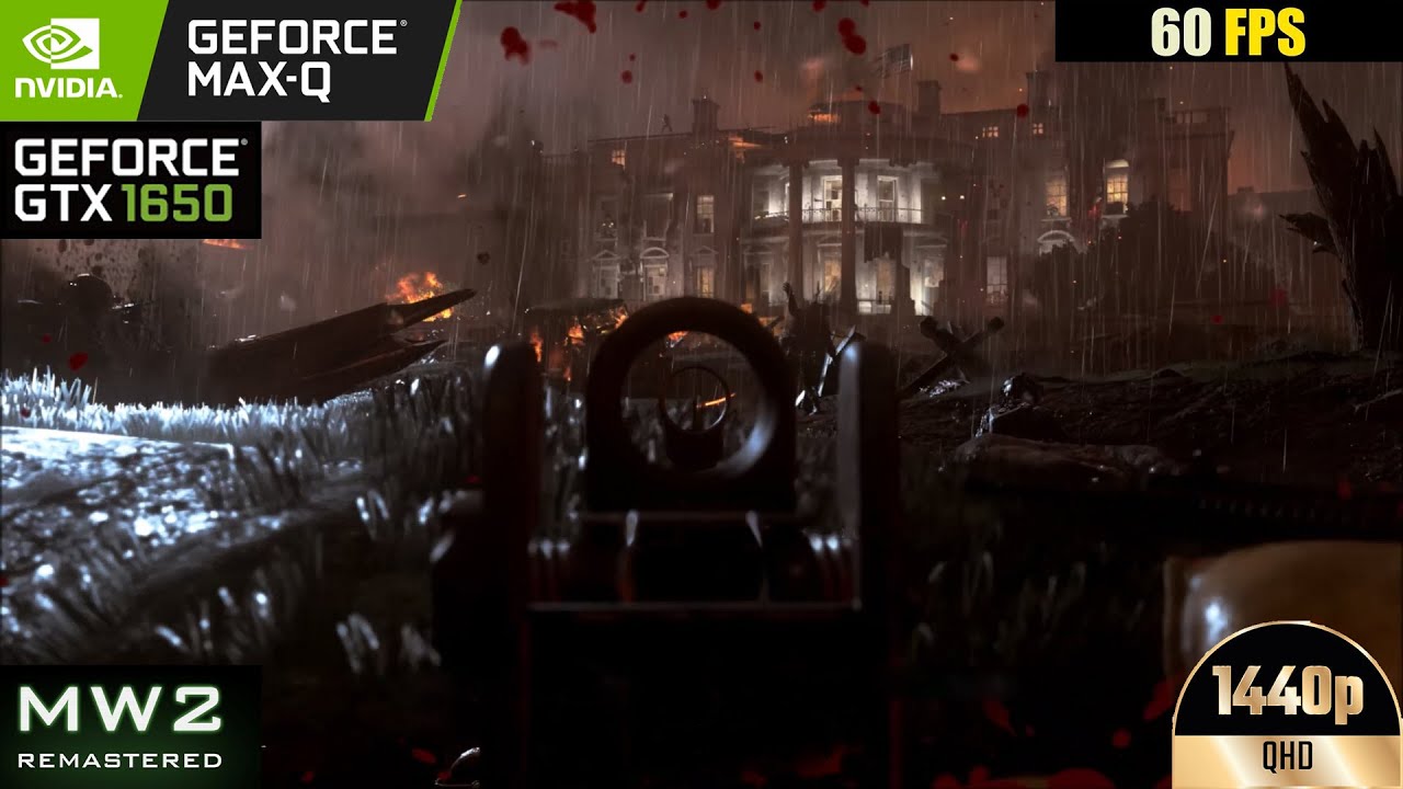 Call Of Duty Modern Warfare 2 Remastered Benchmark | MSI GF63 THIN 9SC ...