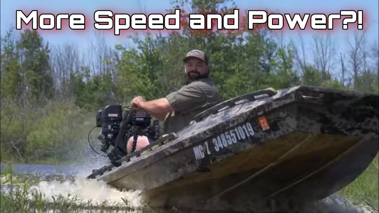 Swamp Runner Weedless Prop 8.75 with HUGE Performance upgrades! - YouTube