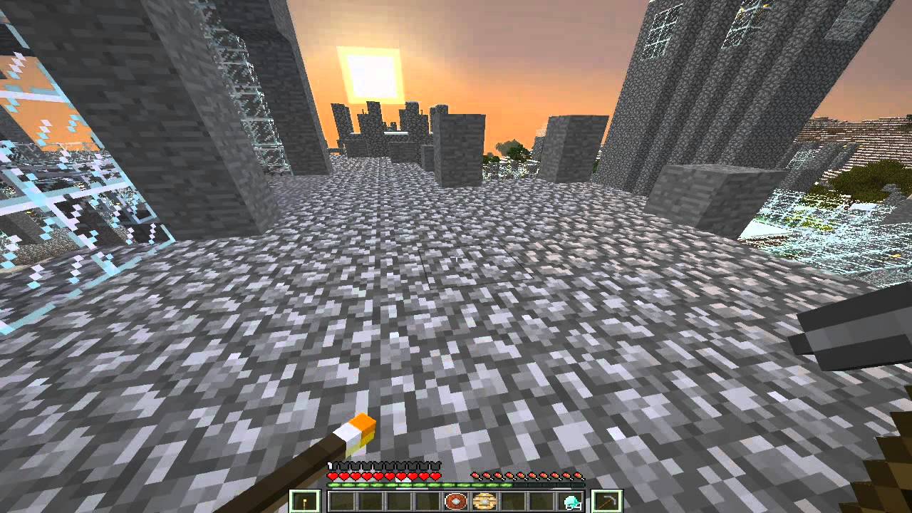 Minecraft Battle Gear Mod 1.2.5 - YouTube
