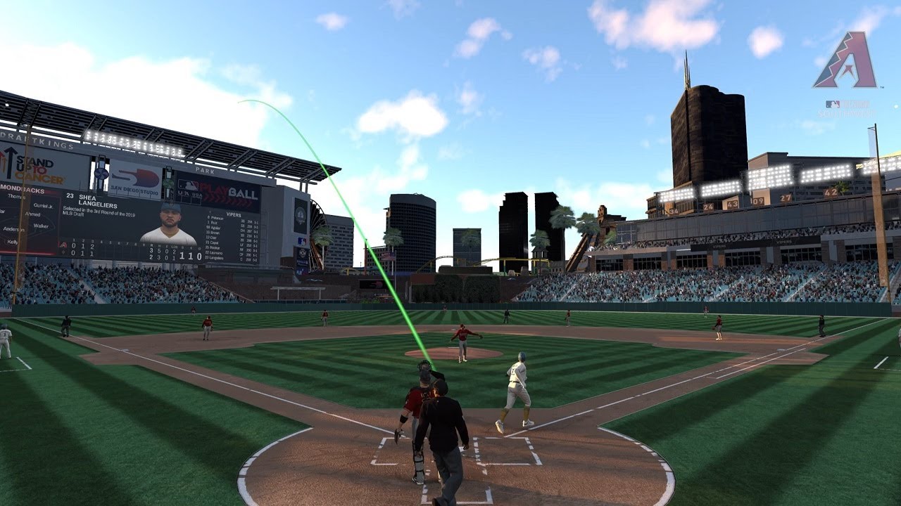 LANGELIERS Crushes 455 Ft. HR In Las Vegas to Tie It (MLB The Show 23 ...