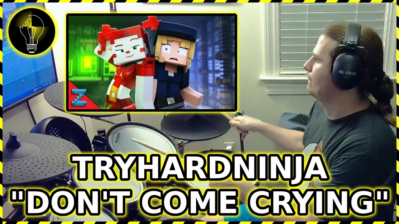 TryHardNinja - "Don't Come Crying" || live drum cover - YouTube