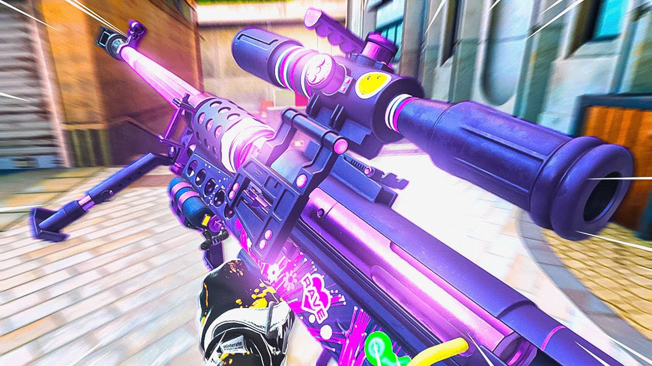 The "NEW" NEON SNIPER in Black Ops Cold War.. - YouTube