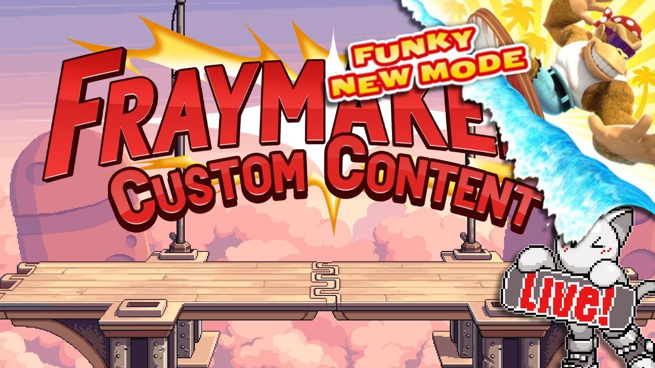 Fraymakers Custom Content Stream now with NEW Funky Mode - April 12th ...