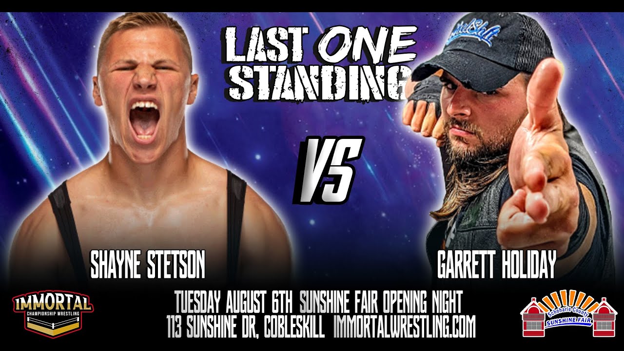 Garrett Holiday vs Shayne Stetson No DQ Loser Leaves Town - Last One ...