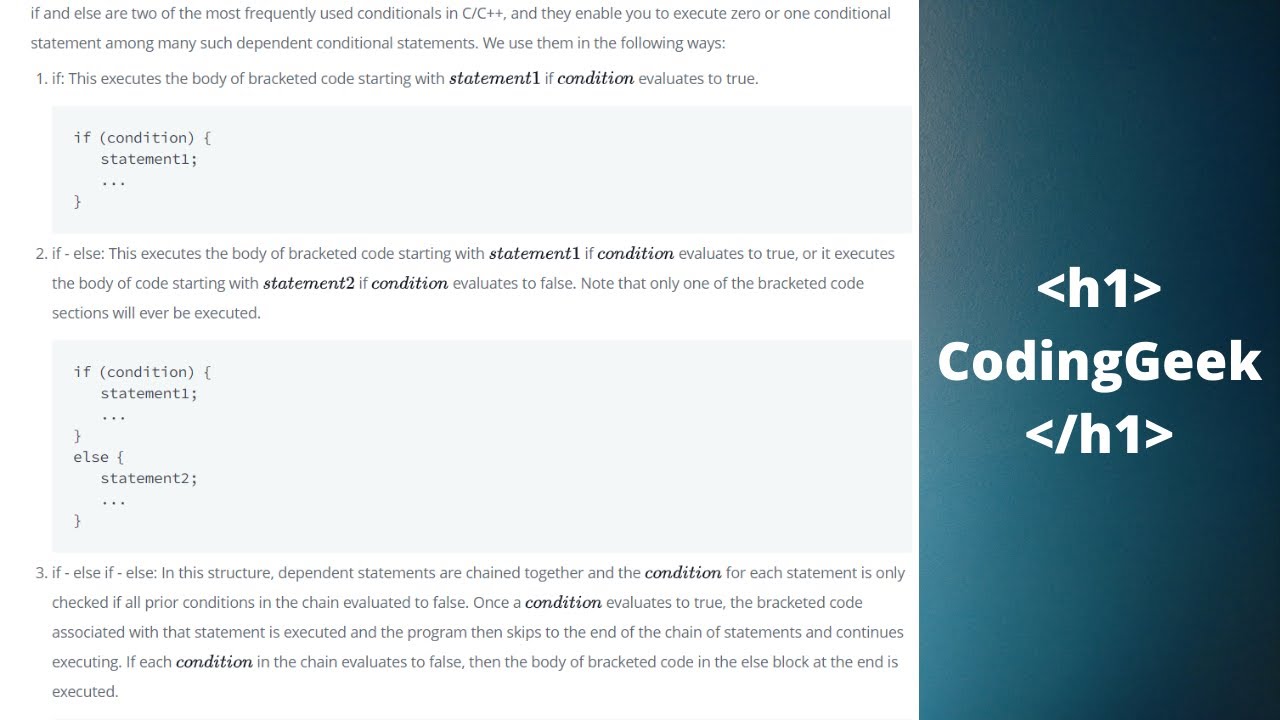 Hackerrank solution| Conditional Statements| C++ - YouTube