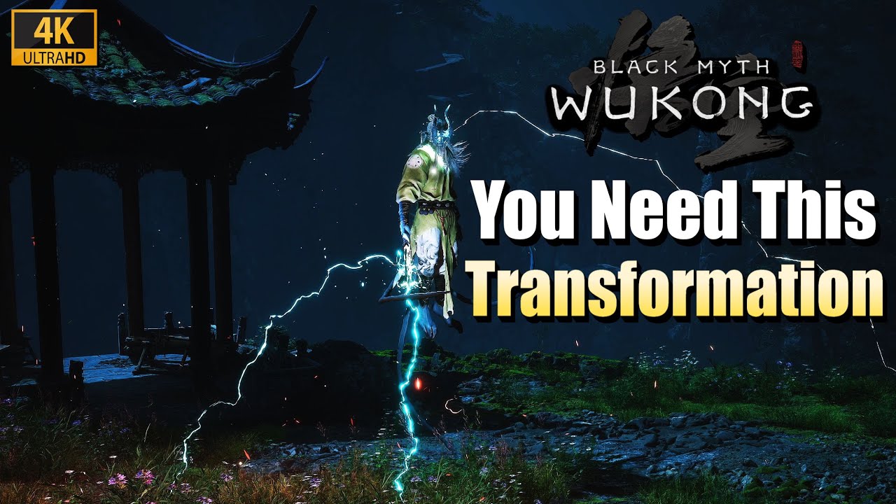 Black Myth Wukong - One Of The Best Transformations - Yellow Loong ...