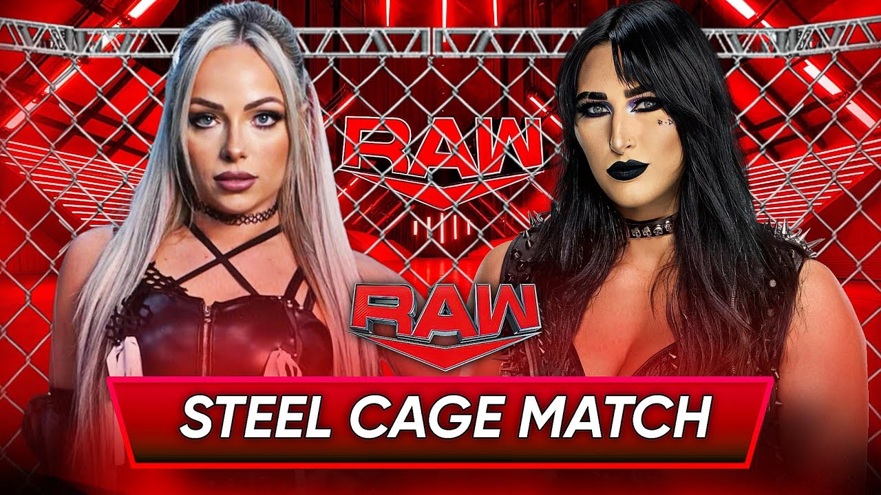 WWE 2K24 - Liv Morgan Vs Rhea Ripley - Steel Cage Match - YouTube