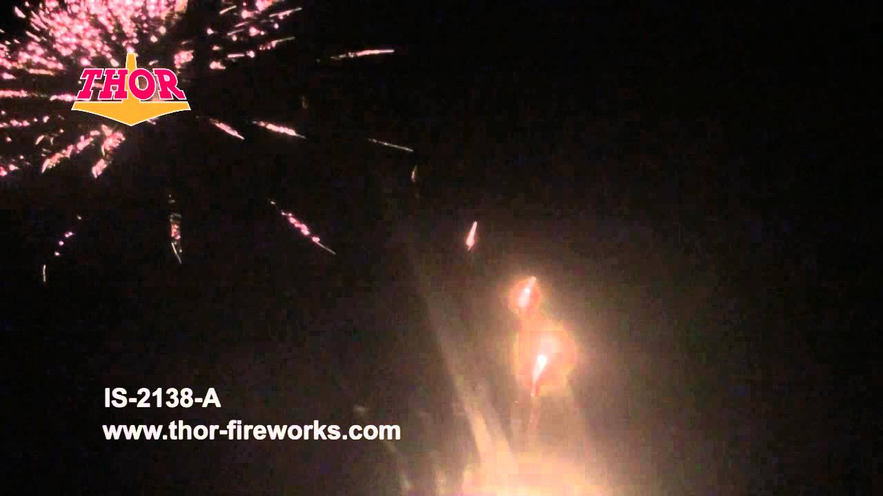 THOR Fireworks 8 Shots Single Row IS 2138 A MOD A 30mm ST + GOLDEN ...