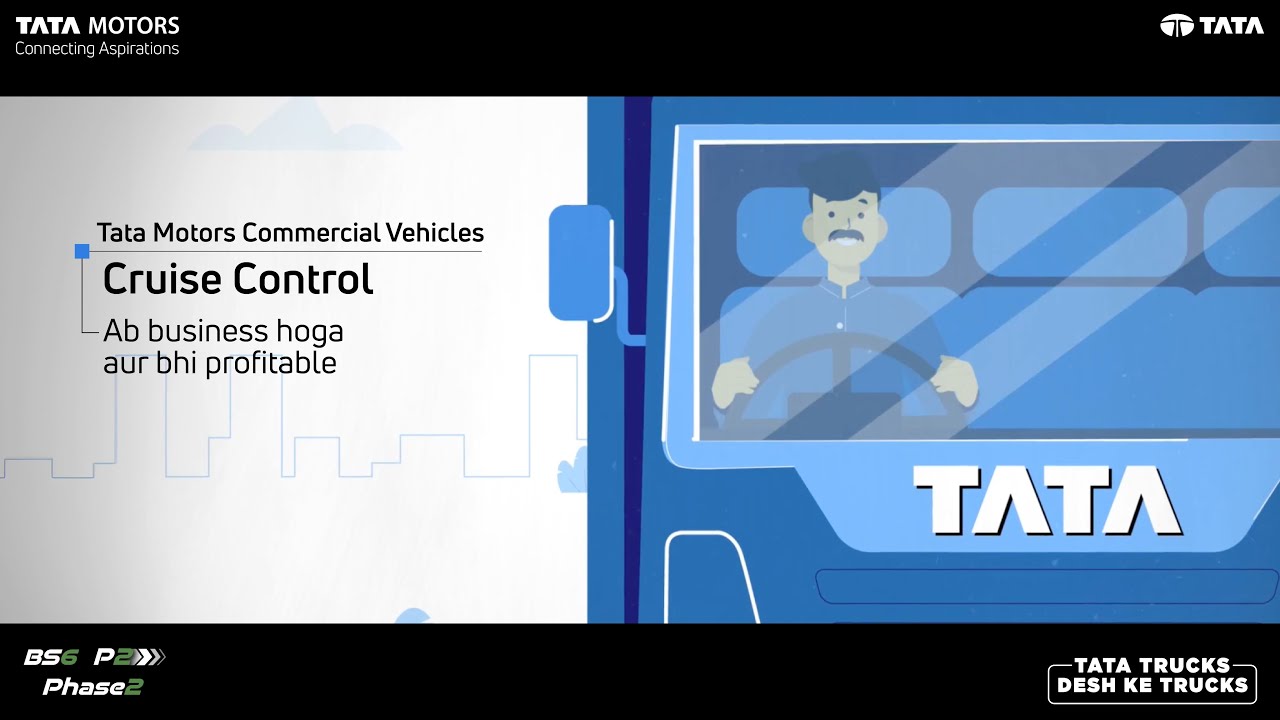 Tata Motors - BS6 Phase2 Ready – Cruise Control – ILMCV - YouTube