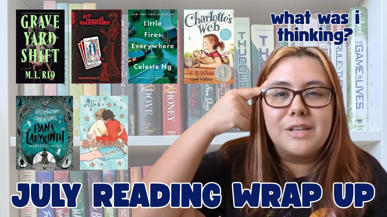 My June Reading Wrap Up Part 1 - YouTube