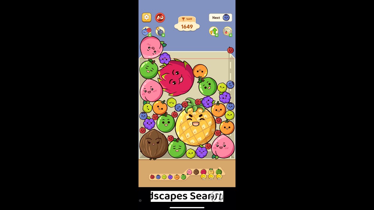 CUTE FRUIT MERGE GAME LIVE - SUBSCRIBE NOW - YouTube
