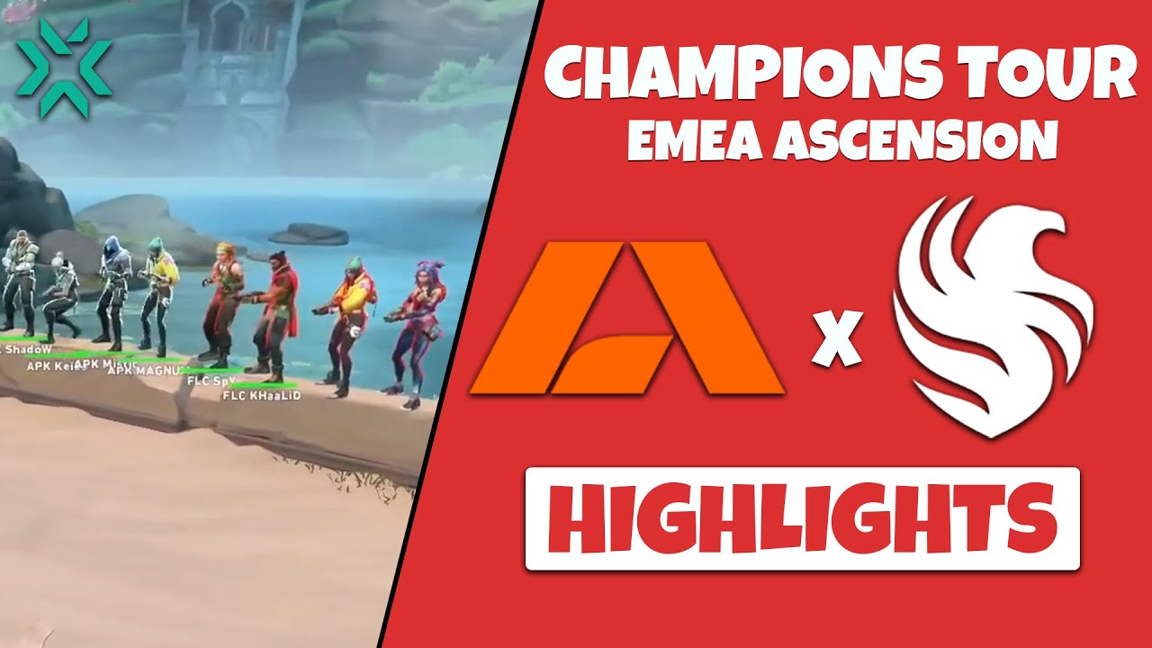 APEKS vs Team Falcon - HIGHLIGHTS | VALORANT Champions EMEA: Ascension ...