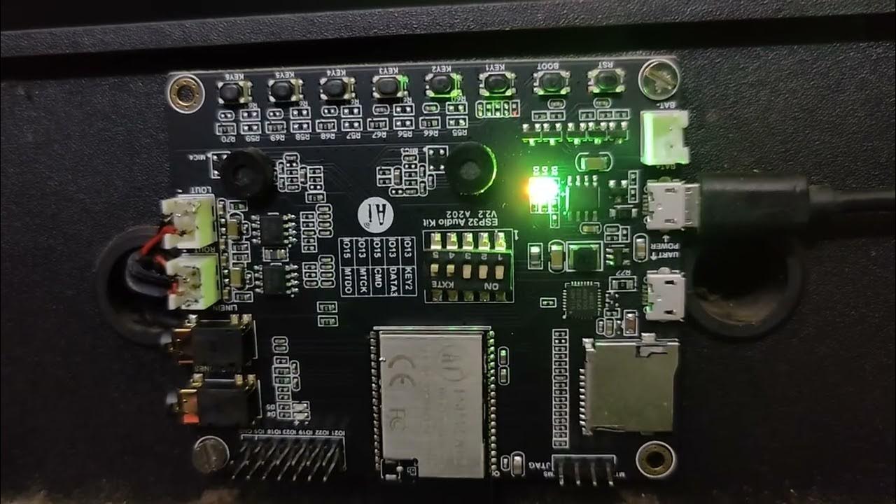 [ESPHome] ESP32-Audio-Kit (ESP32-A1S) - YouTube