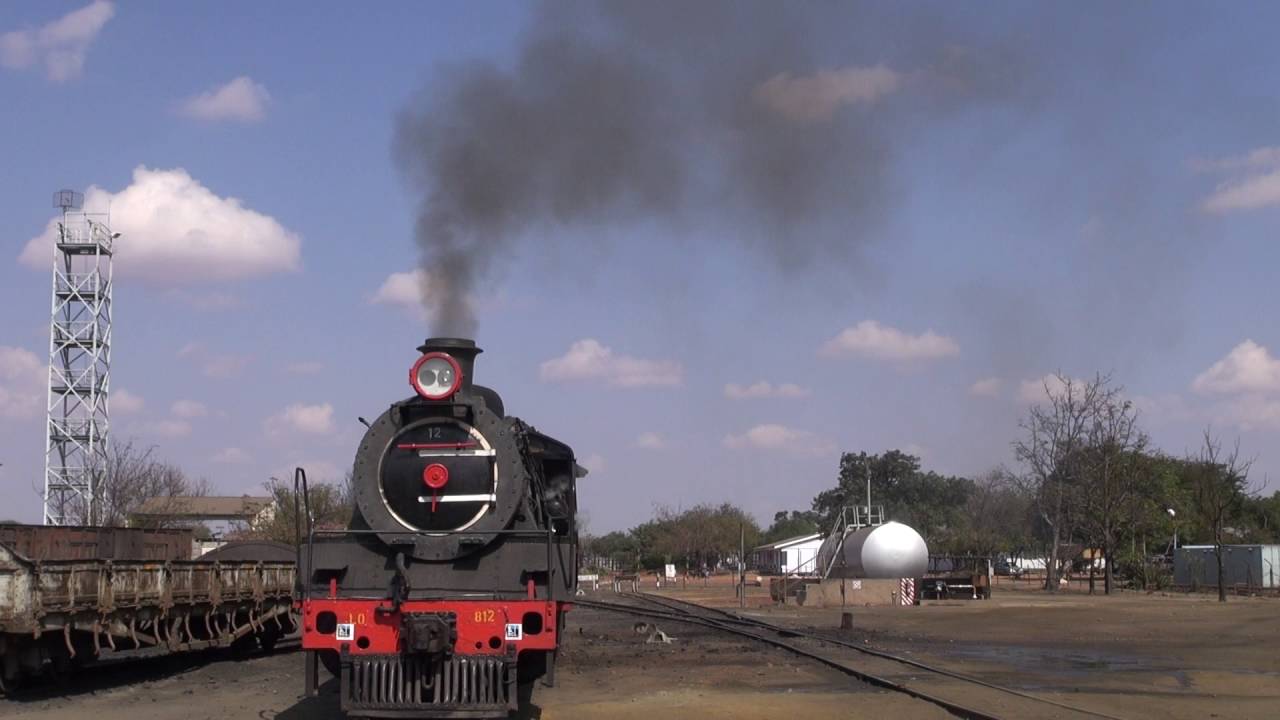 Steam of BCL(Selebi Phikwe Mine) Railway Botswana(May.2012) 3 ボツワナ・セレビ ...
