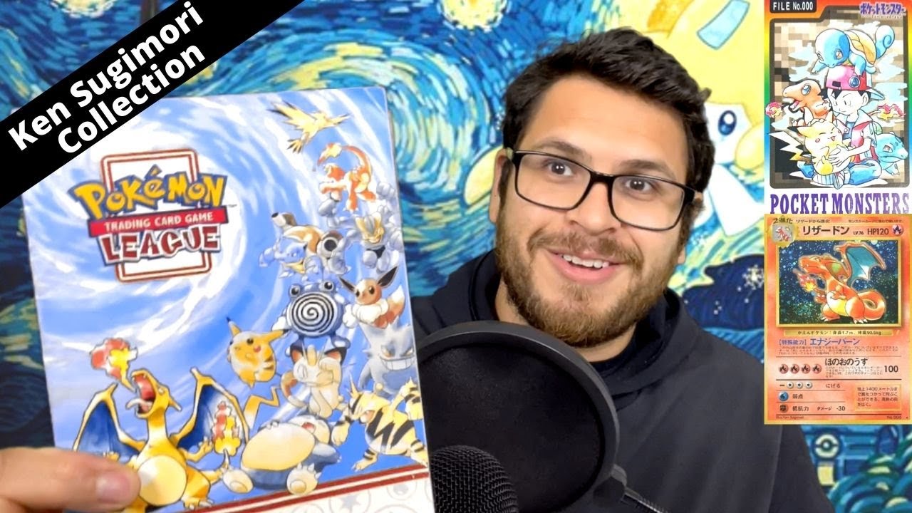 Ken Sugimori Pokemon Card Art - YouTube