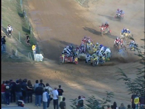 Sidecarcross crash Pinerolo '08 - YouTube