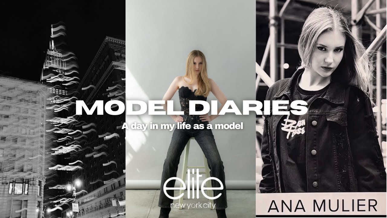 A Day in My Life as a Model | Elite Model Casting + Photoshoot Day ...