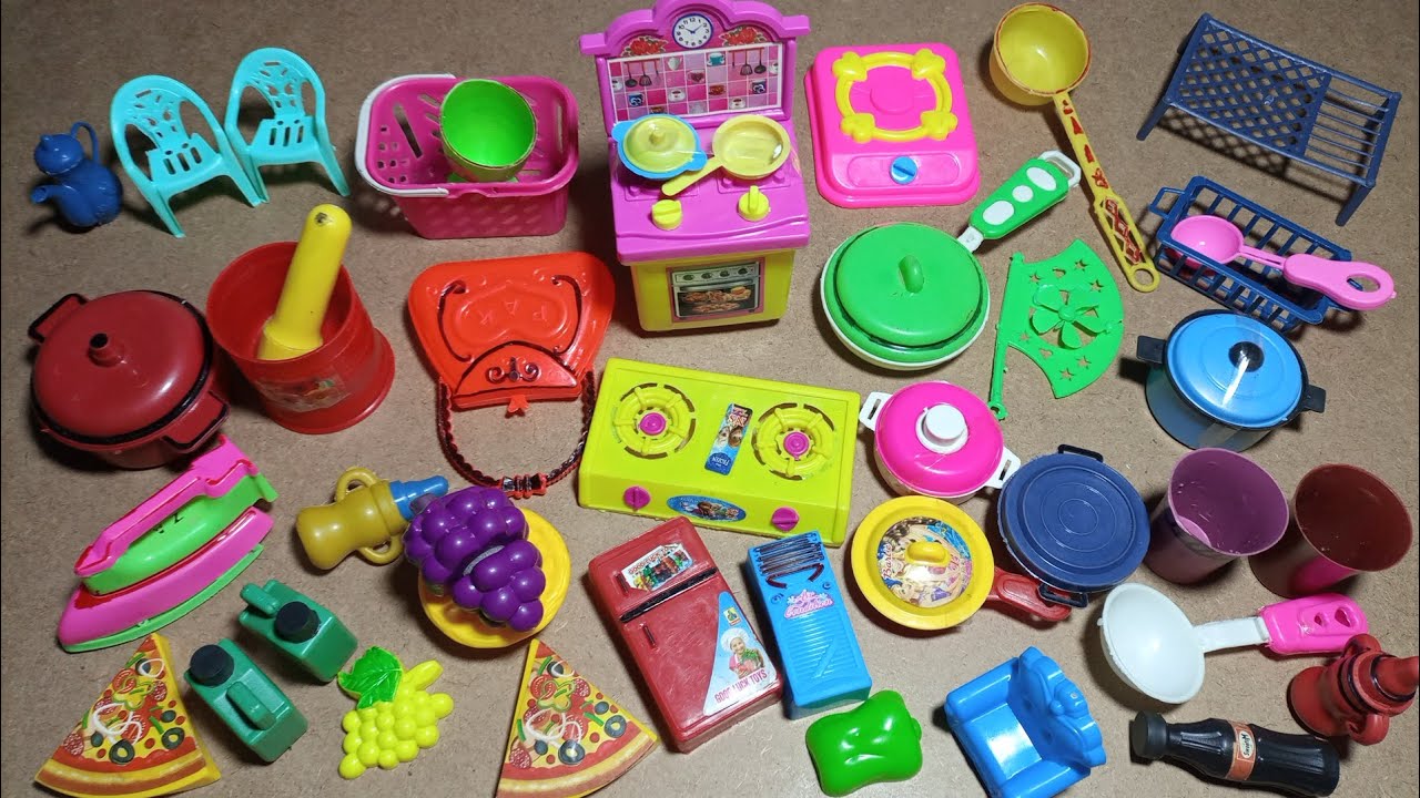 4 Minutes Satisfying with Unboxing Hello Kitty Sanrio Kitchen Set ...