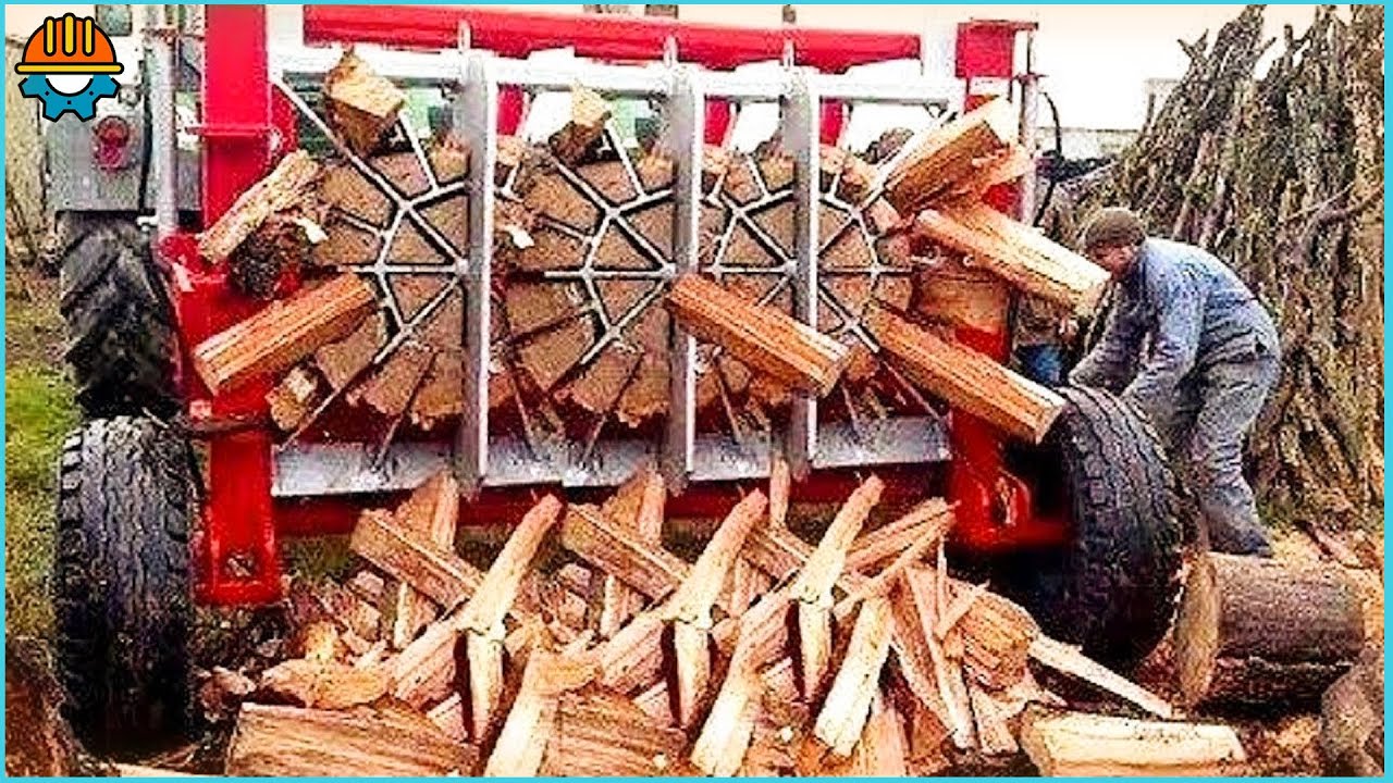 200 Fastest and Surprisingly Dangerous Woodworking Machine in Action ...