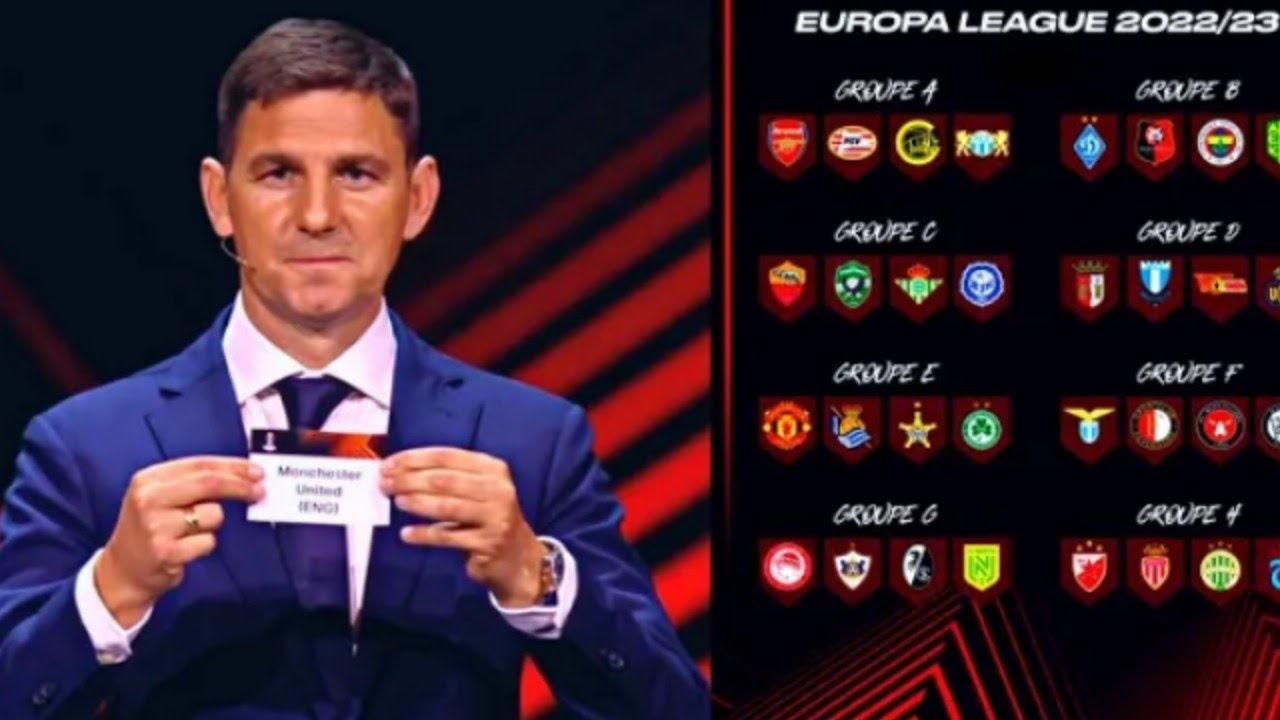 #europaleaguedraw2022 UEFA Europa League 2022/23 Draw Results | Group ...