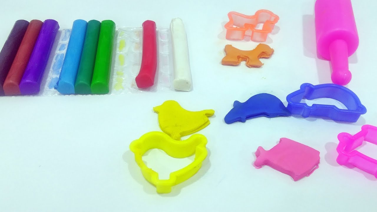 Learn Clay Symbols for Kids | Learning Colors and Animals Symbols for ...