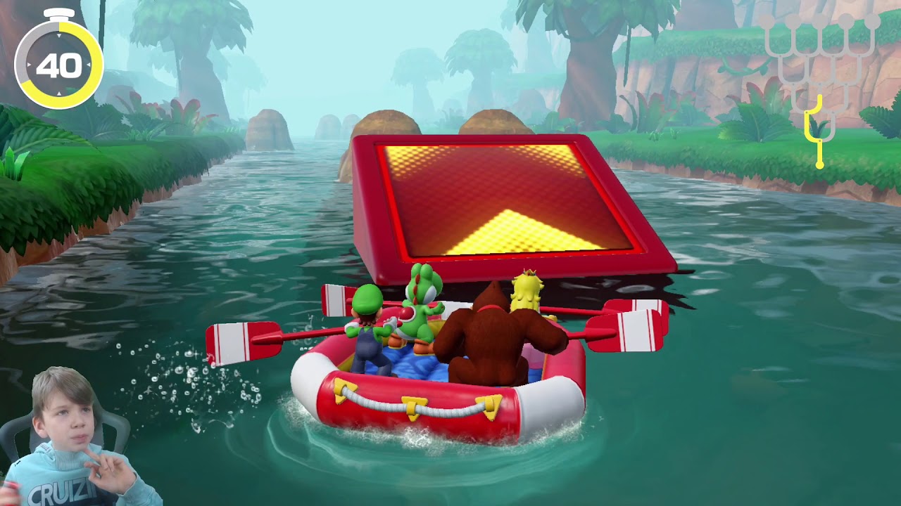 Super Mario Party Part 14 Verkacken beim Schwer Modus vom Rafting & DK ...