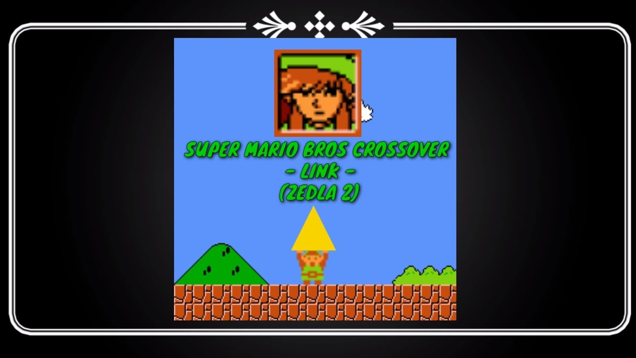 Super Mario bros crossover Link Gamplays - YouTube