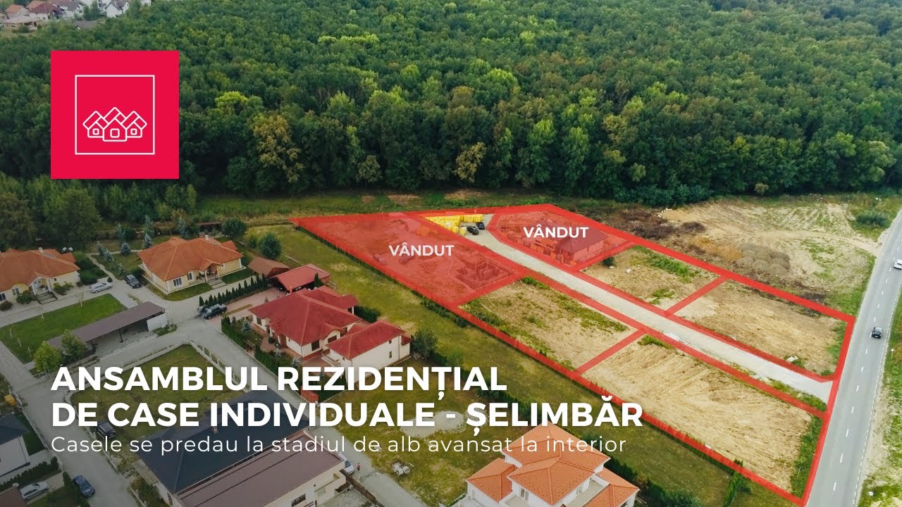 Ansamblu Rezidențial de Case Individuale în Șelimbăr - YouTube
