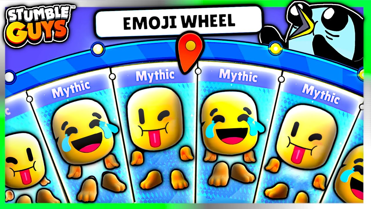 Spinning The NEW EMOJI WHEEL In Stumble Guys! | Can We Get The New ...